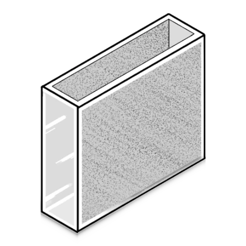 30mm Square Cuvettes, Optical Glass. Set of 4 pcs | CISCAL