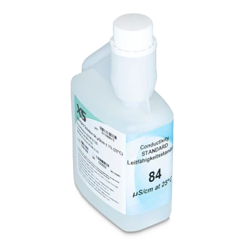 XS Basic EC 84 µS cm 25°C, 500 ml autocal bottle Verification solution ...